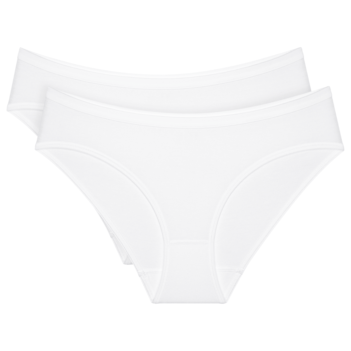 Triumph Sense Of Cotton 2-Pack tai slip, wit